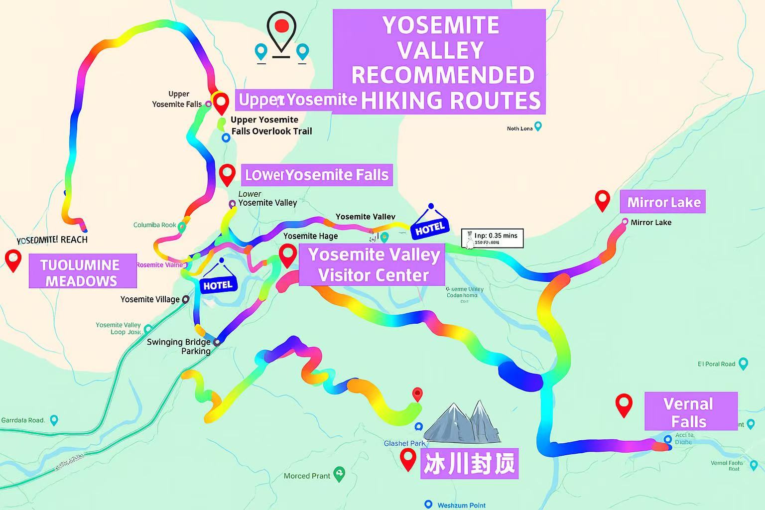 Hiking Trails - Yosemite Travel Guide